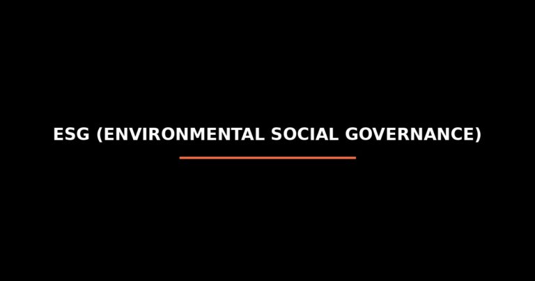 ESG (Environmental Social Governance): Guía Completa 2026