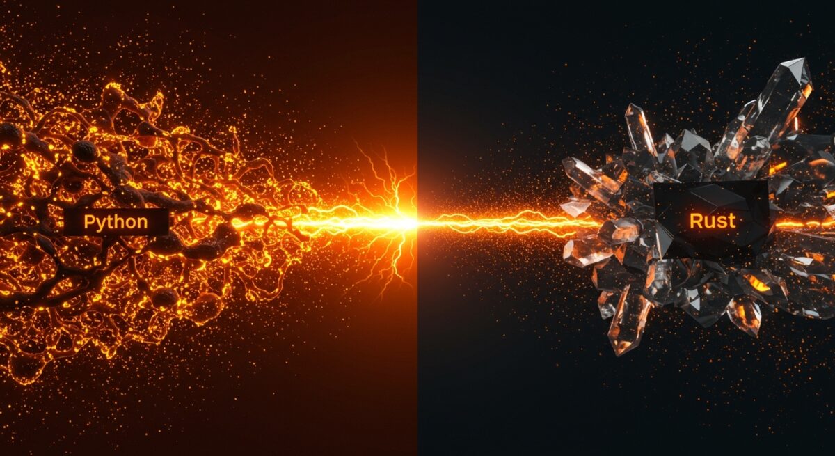Rust vs Python 2026: IA reduce 70% la brecha de código - El Ecosistema ...